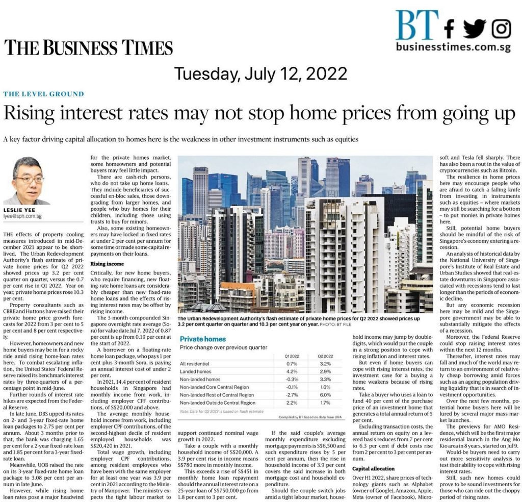 Meyer Blue Rising interest rates may not stop home prices from rising ...